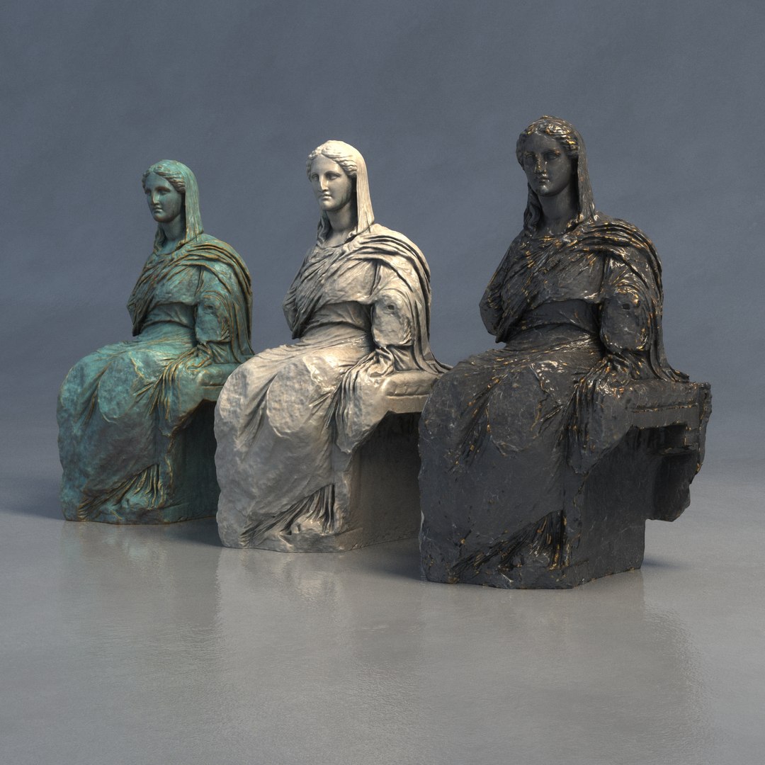 Ancient Statue Model - TurboSquid 2238969