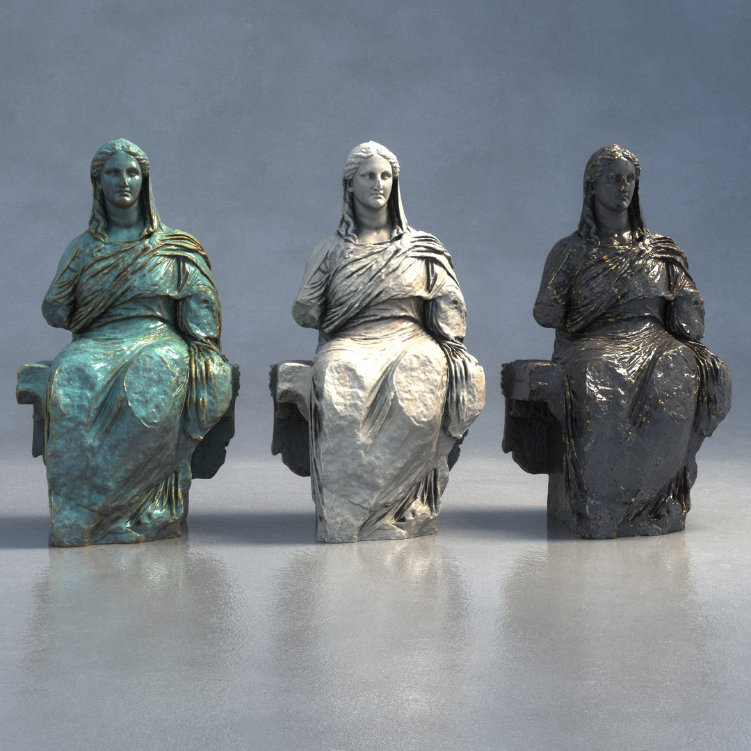Ancient Statue Model - TurboSquid 2238969