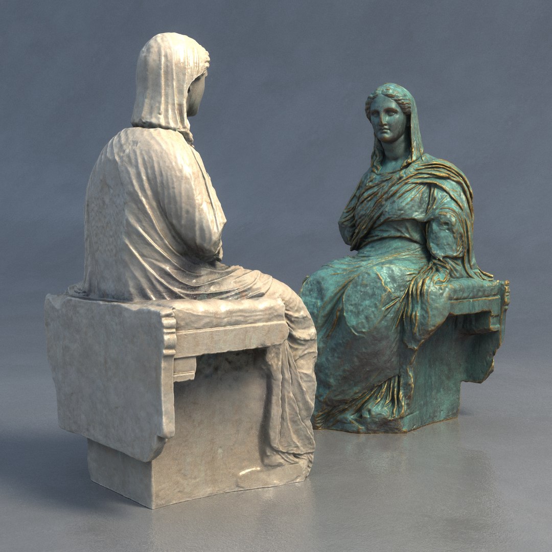 Ancient Statue Model - TurboSquid 2238969