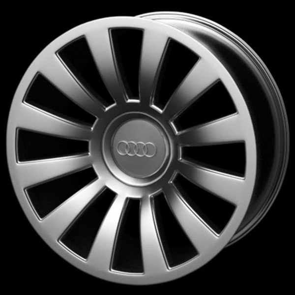 maya audi wheel rim a8
