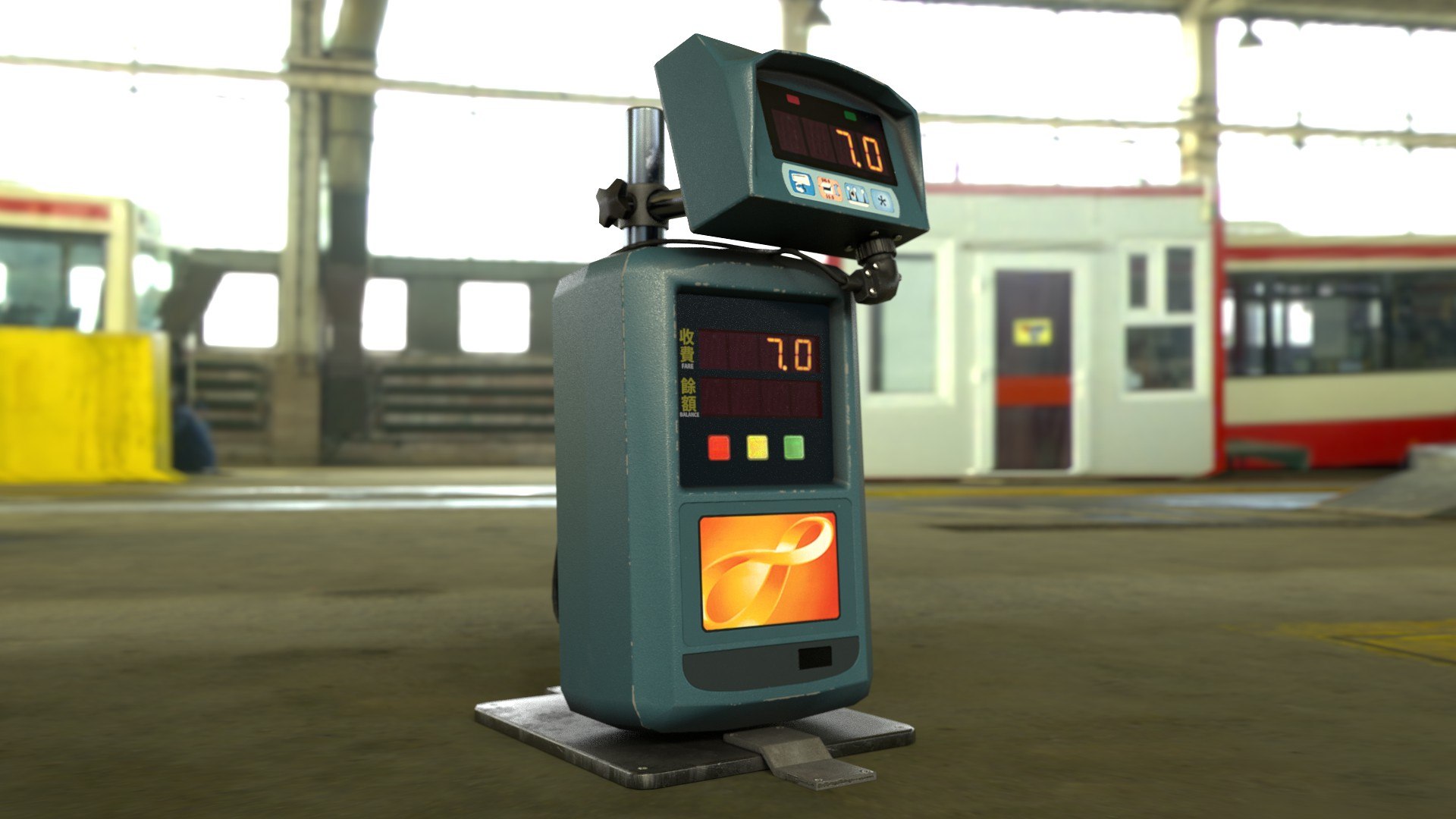 3D PBR Hong Kong Hong Kong Octopus Machine Low-poly Model - TurboSquid ...