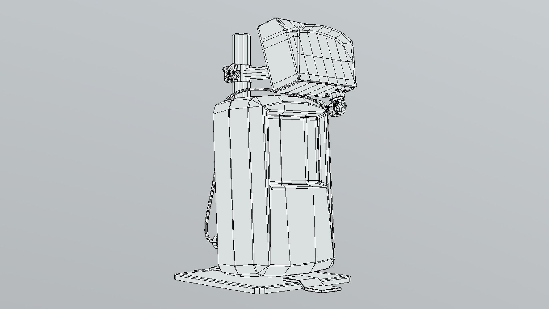 3D PBR Hong Kong Hong Kong Octopus Machine Low-poly Model - TurboSquid ...