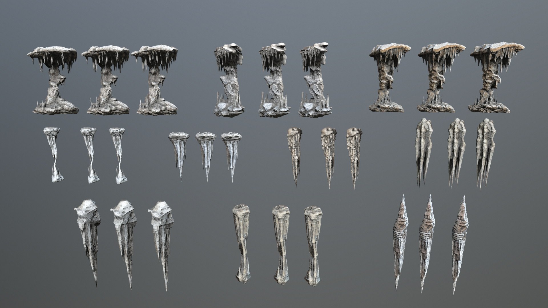 3D Cave Rocks Model - TurboSquid 2389053