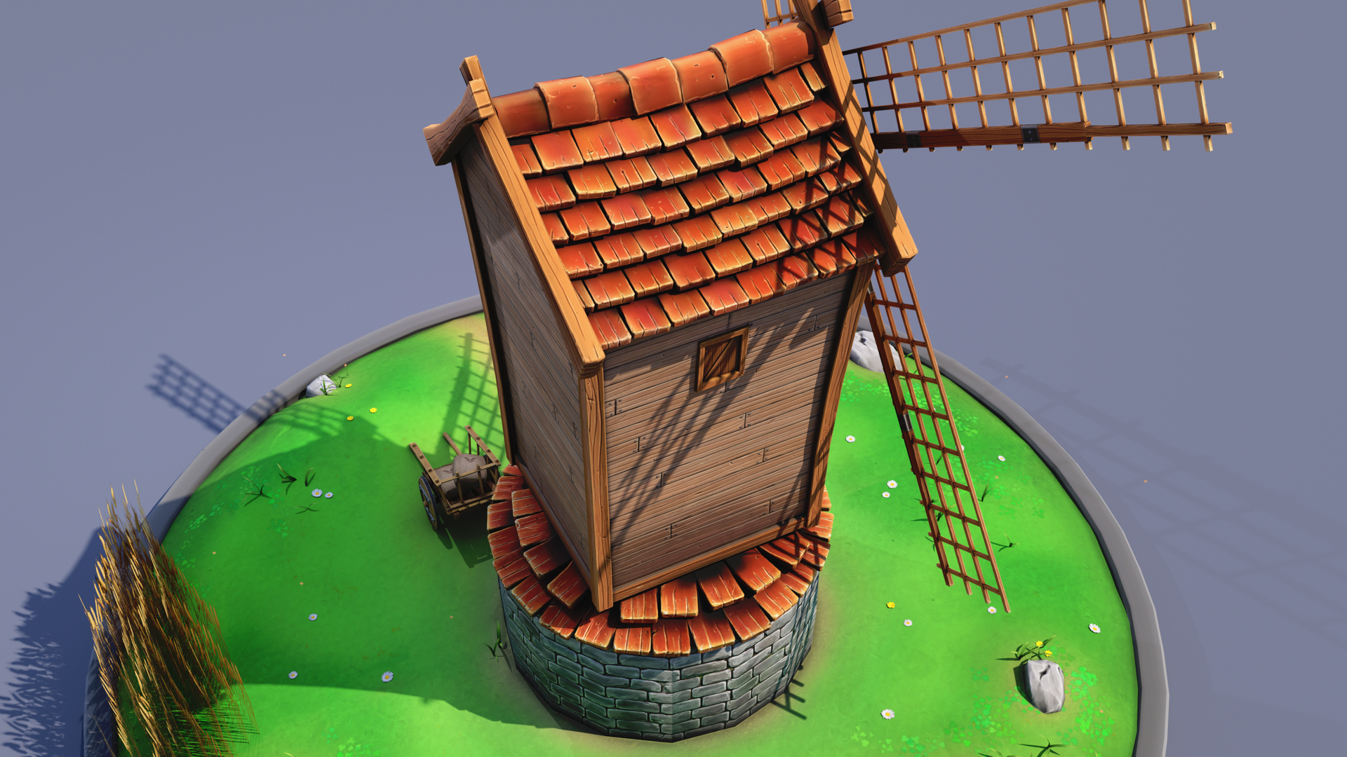 3D model stylized windmill - TurboSquid 1435020
