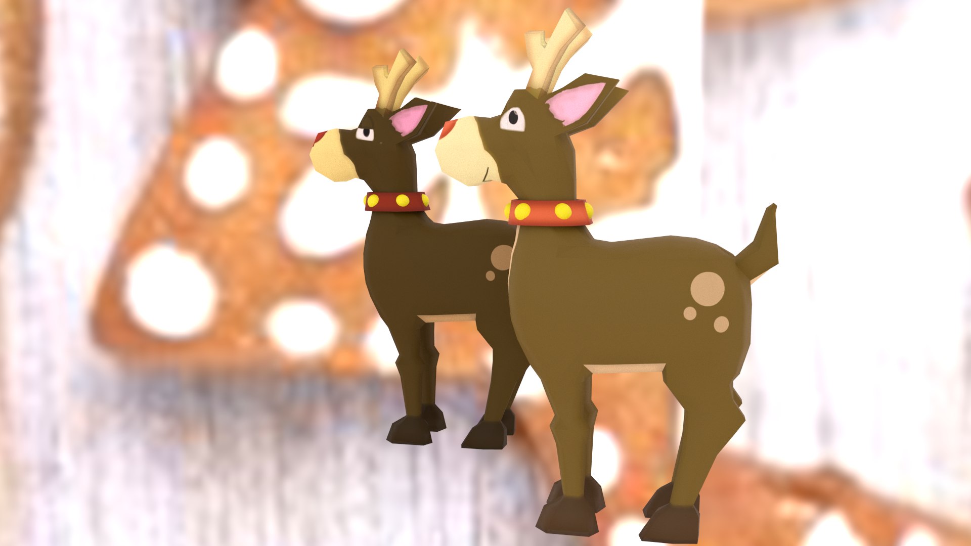 3D model rudolph pack - TurboSquid 1991341