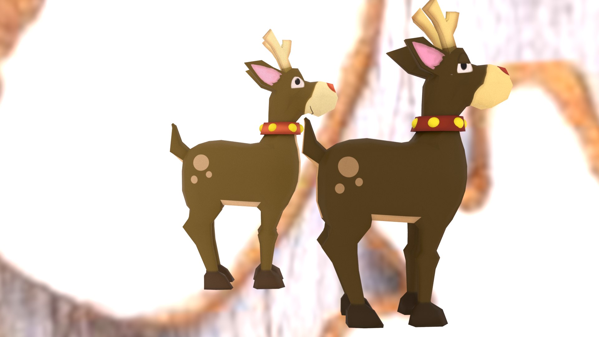 3D model rudolph pack - TurboSquid 1991341