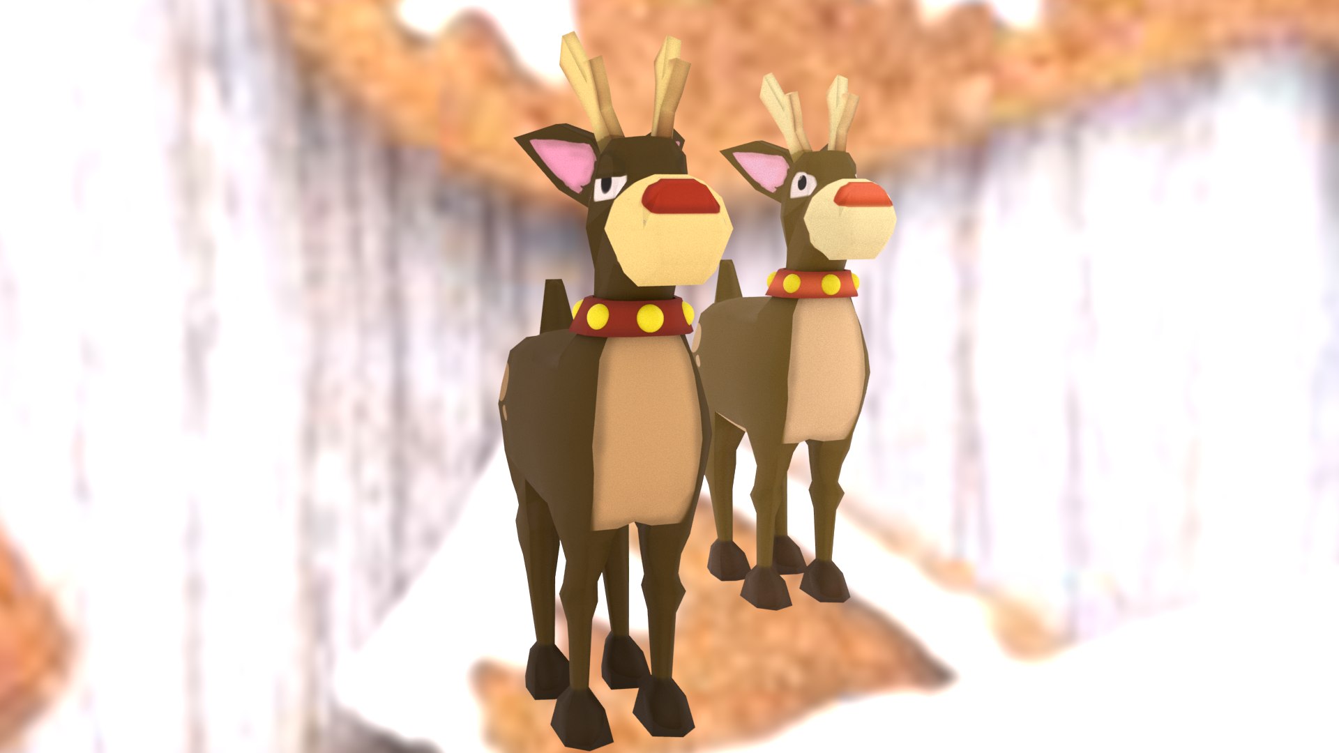 3D model rudolph pack - TurboSquid 1991341