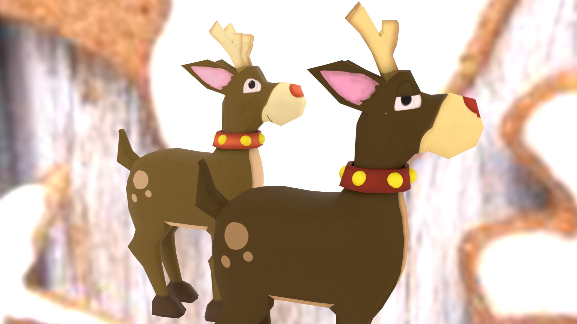 3D model rudolph pack - TurboSquid 1991341