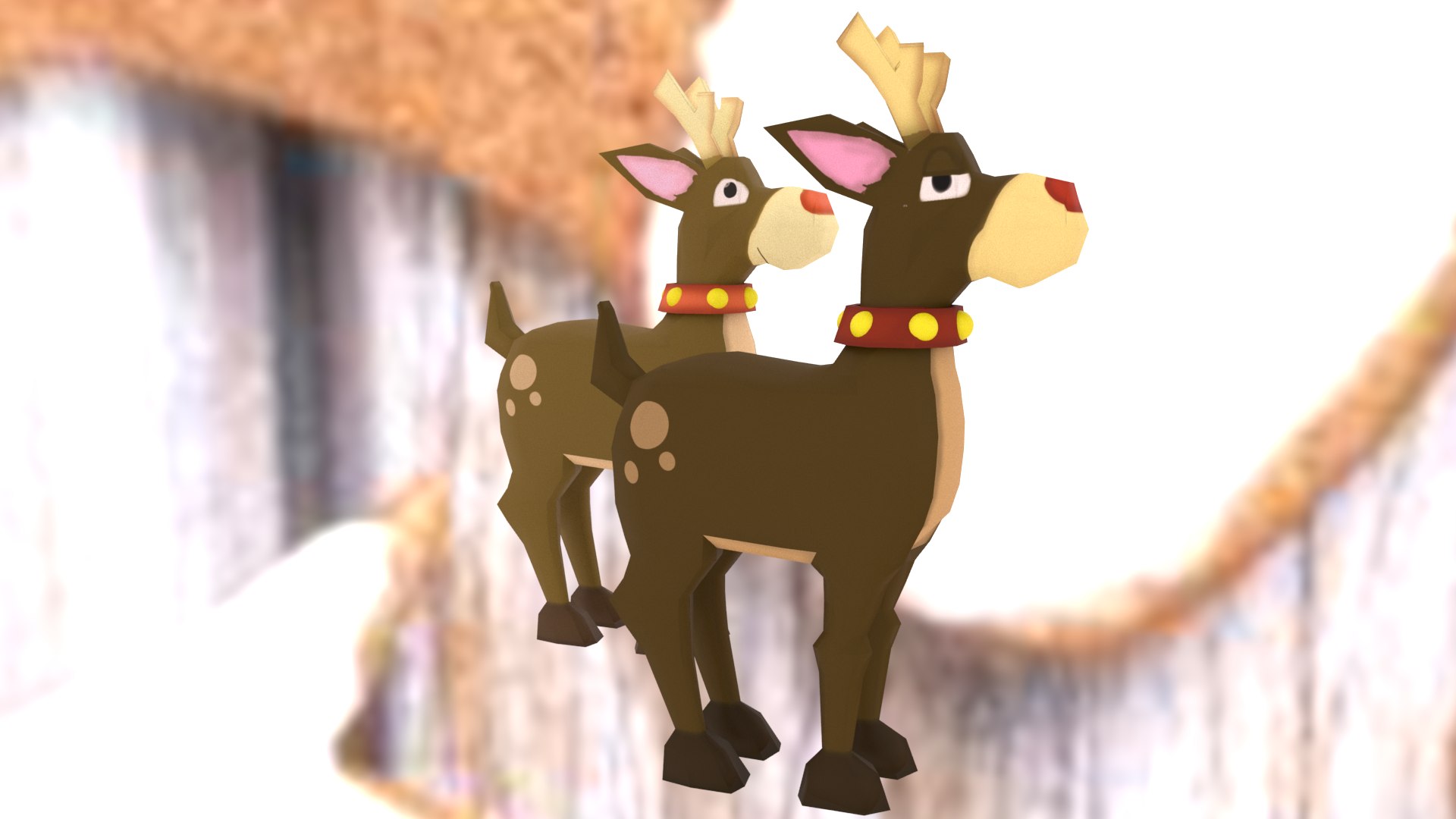 3D model rudolph pack - TurboSquid 1991341
