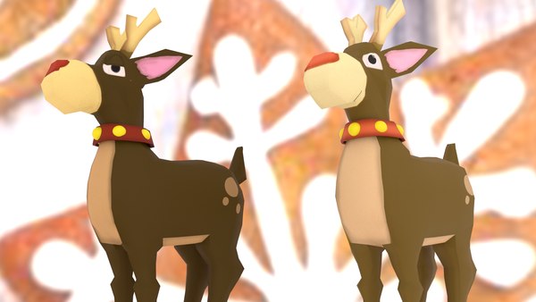 3D model rudolph pack - TurboSquid 1991341