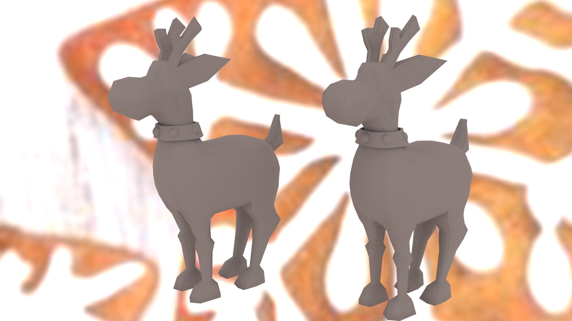 3D model rudolph pack - TurboSquid 1991341