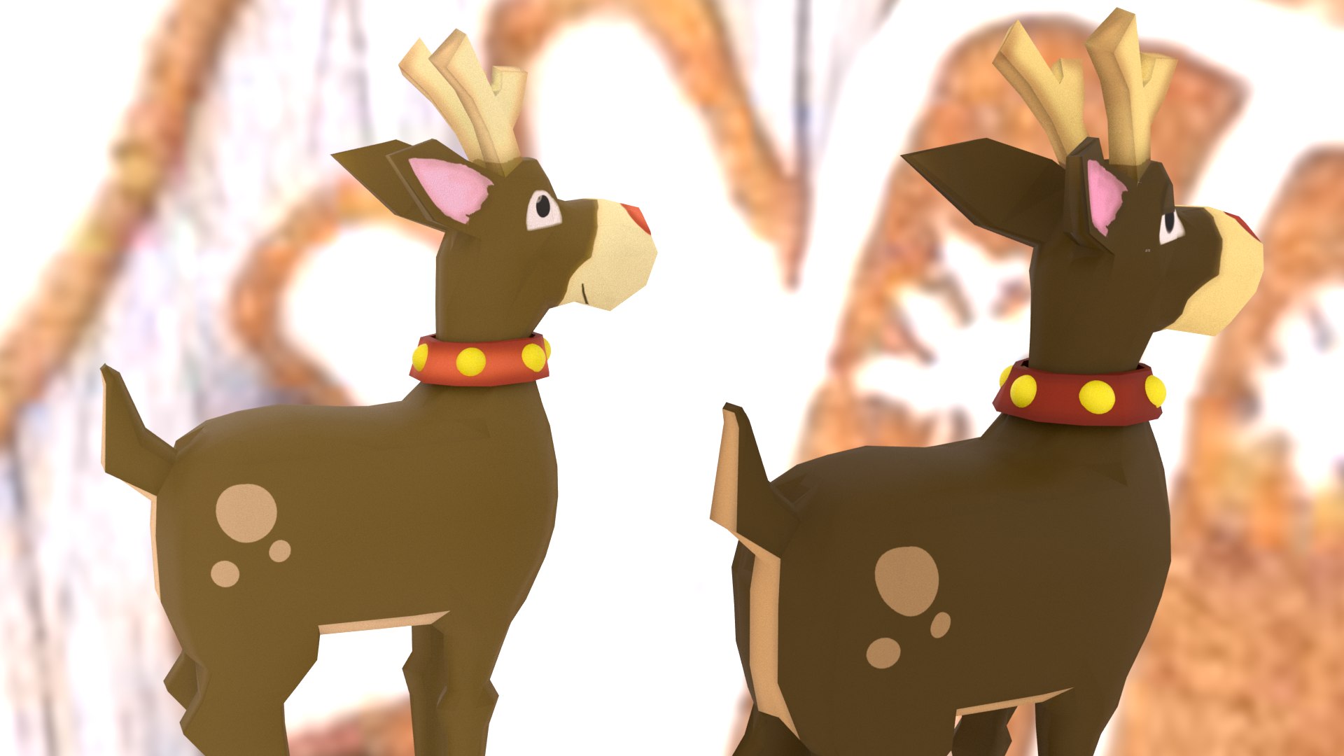 3D model rudolph pack - TurboSquid 1991341