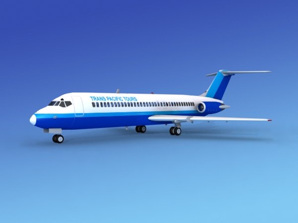 Mcdonnell Douglas Dc-9 3D Models for Download | TurboSquid