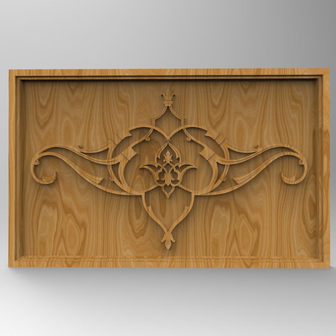 3d Panel Stl Cnc