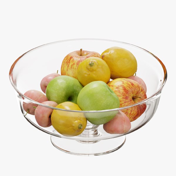 modelo 3d Large Fruit Bowl Lola set 05 - TurboSquid 1953758