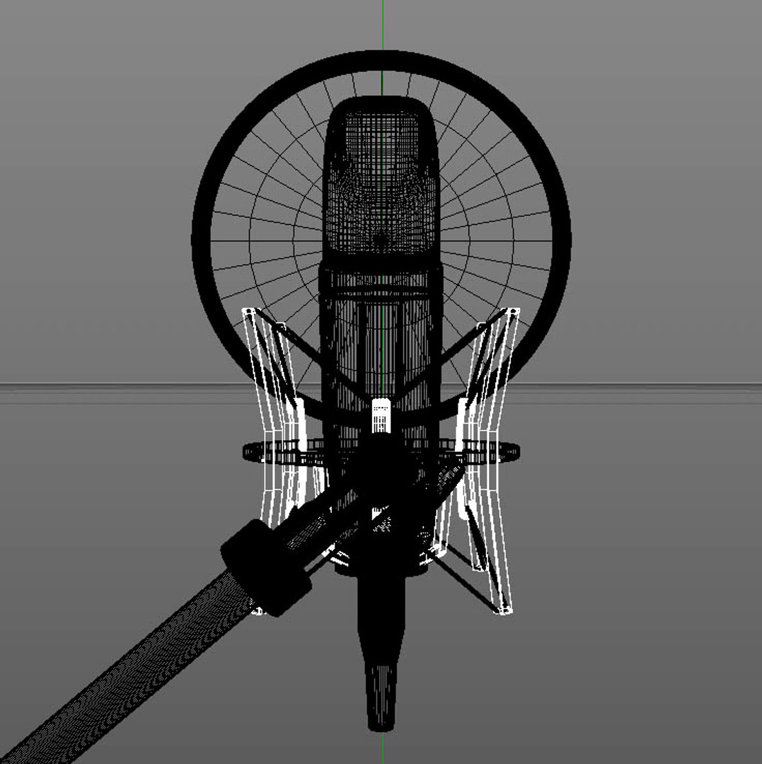 3D Condenser Microphone Model - TurboSquid 1460232