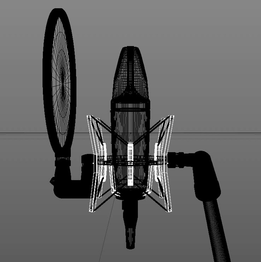 3D Condenser Microphone Model - TurboSquid 1460232