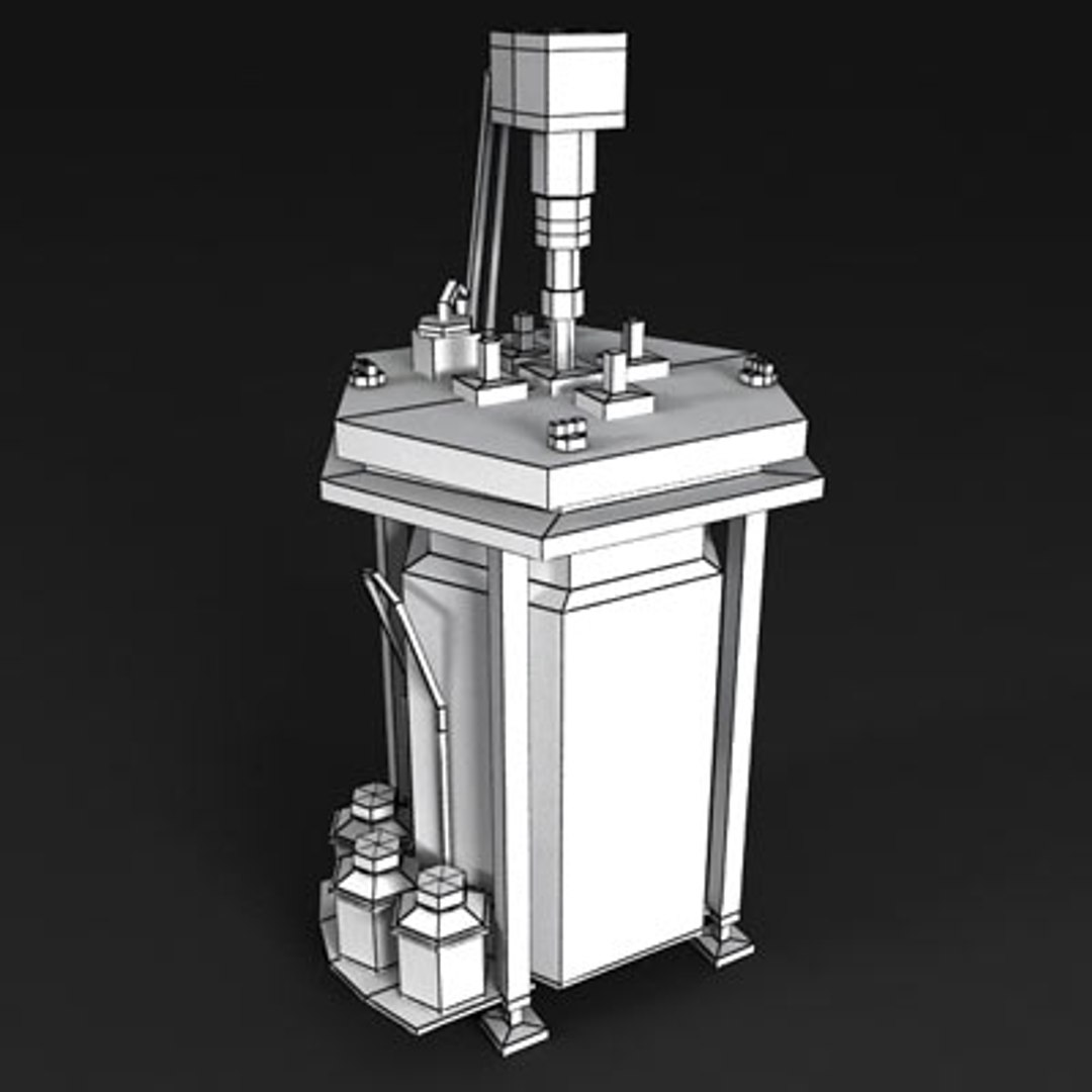 3d model of lab bioreactor laboratories