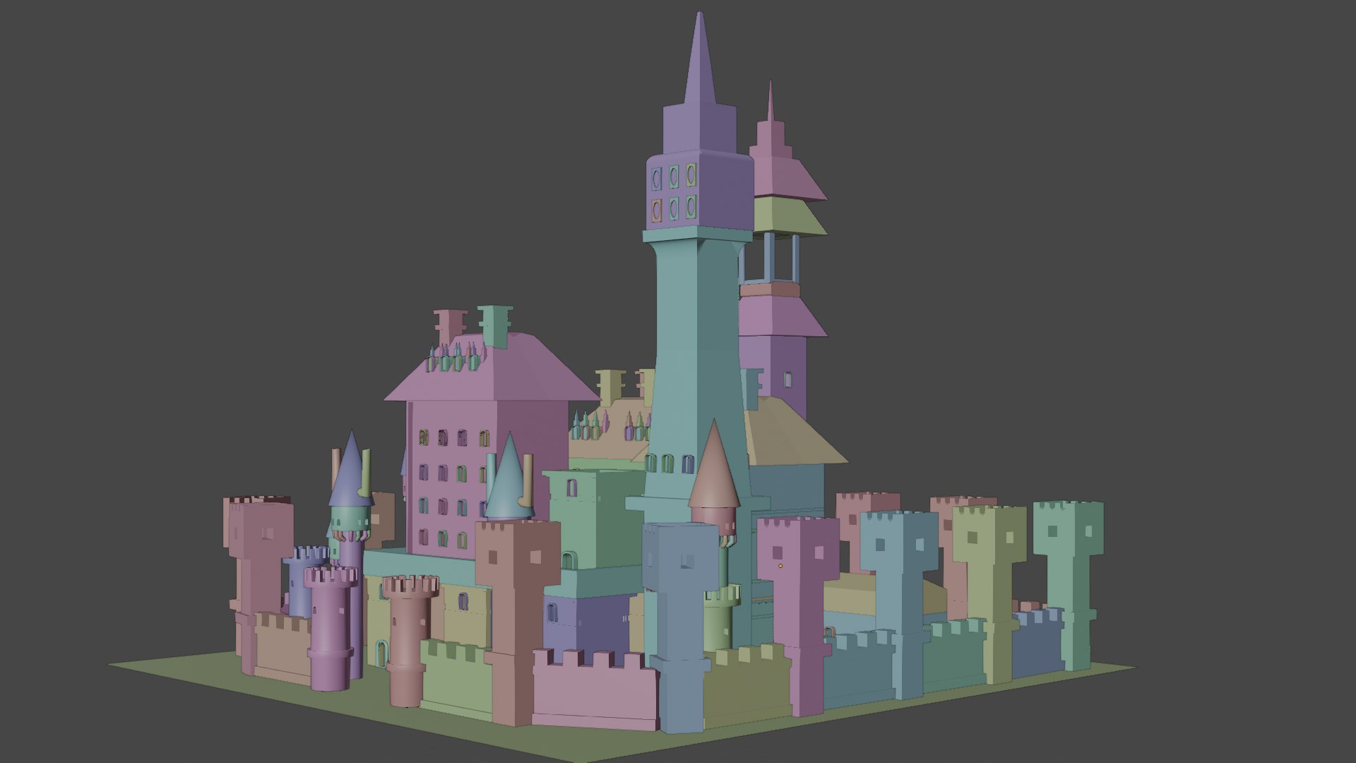 3D model castel - TurboSquid 1840188