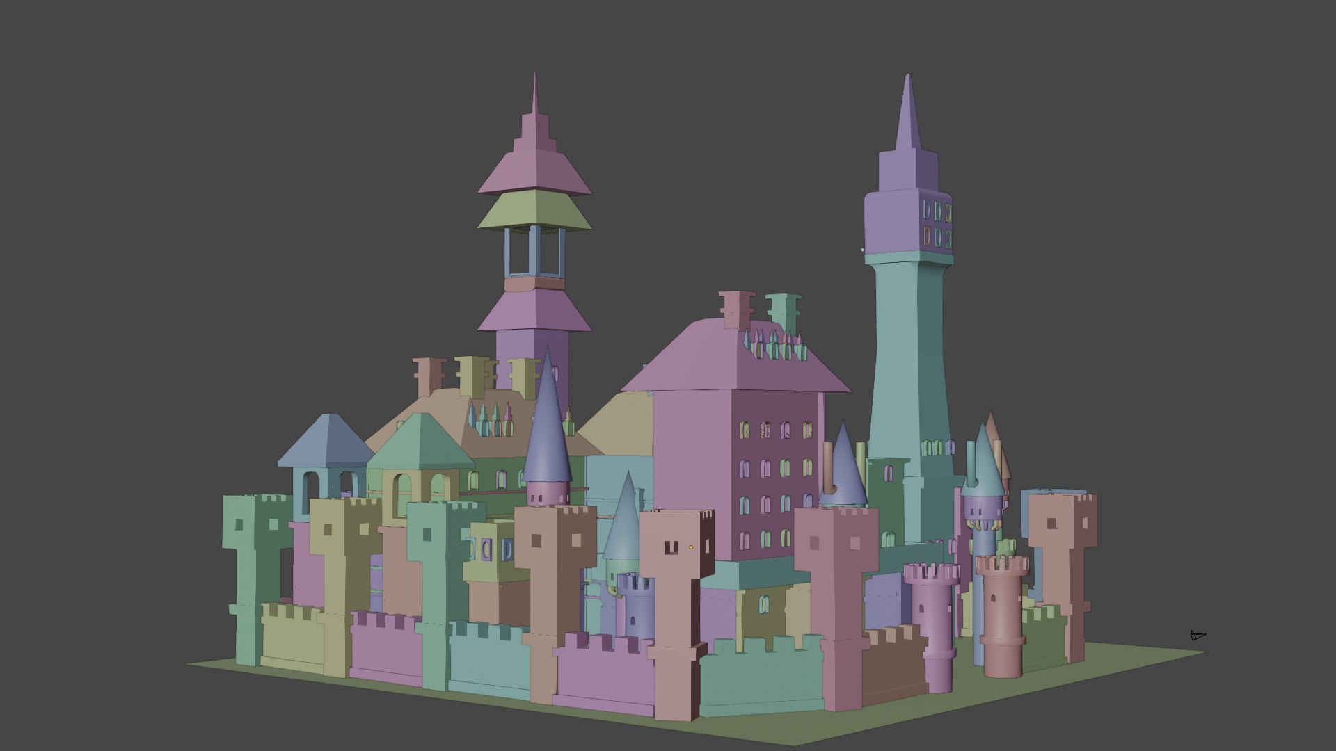 3D model castel - TurboSquid 1840188
