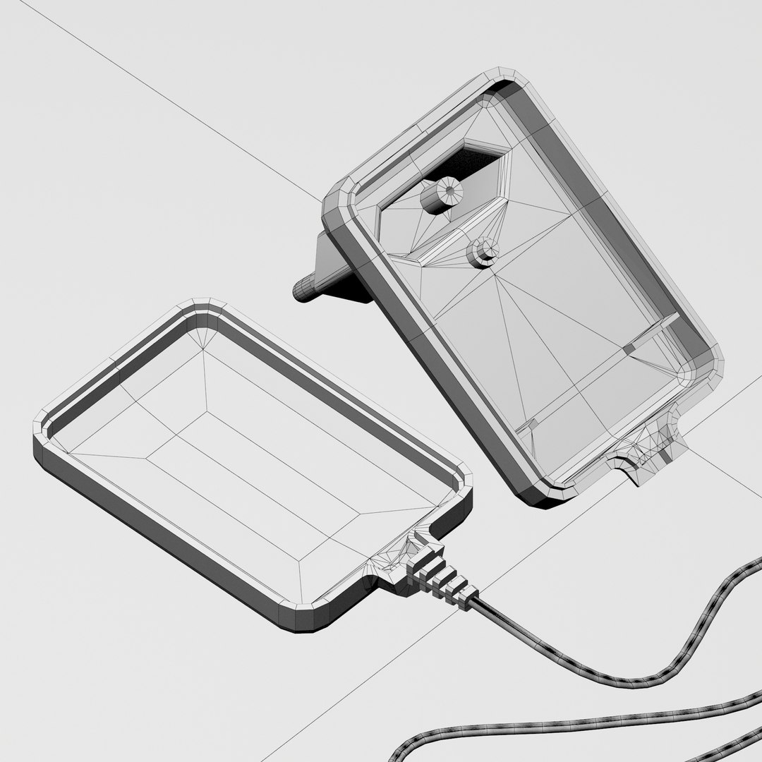 3D motorola mobile charger model - TurboSquid 1270216