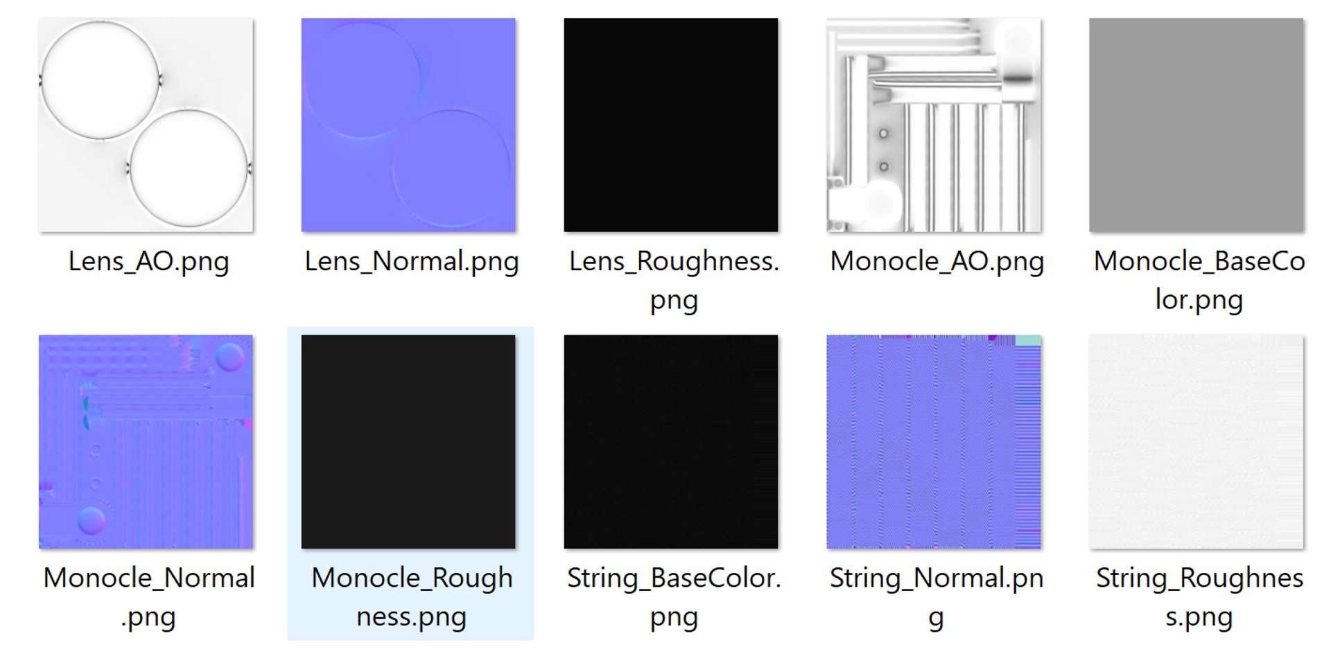 3D monocle lens model - TurboSquid 1472146