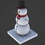 Realistic Snowman Max