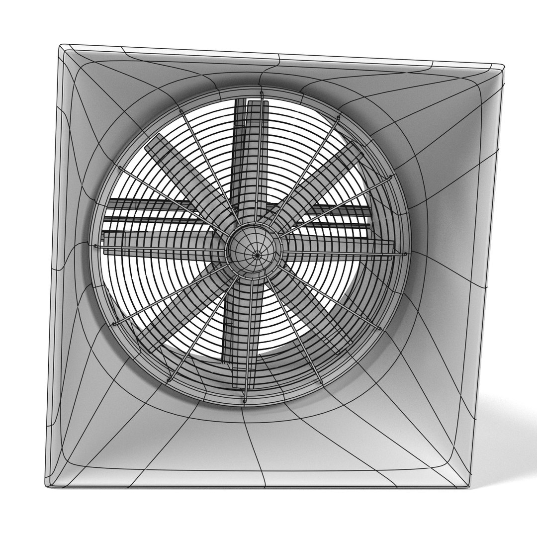 3d Model Large Fan