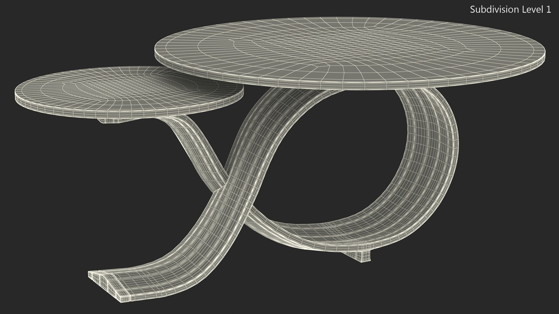 3D Black Stone Coffee Table With Glass - TurboSquid 2158733