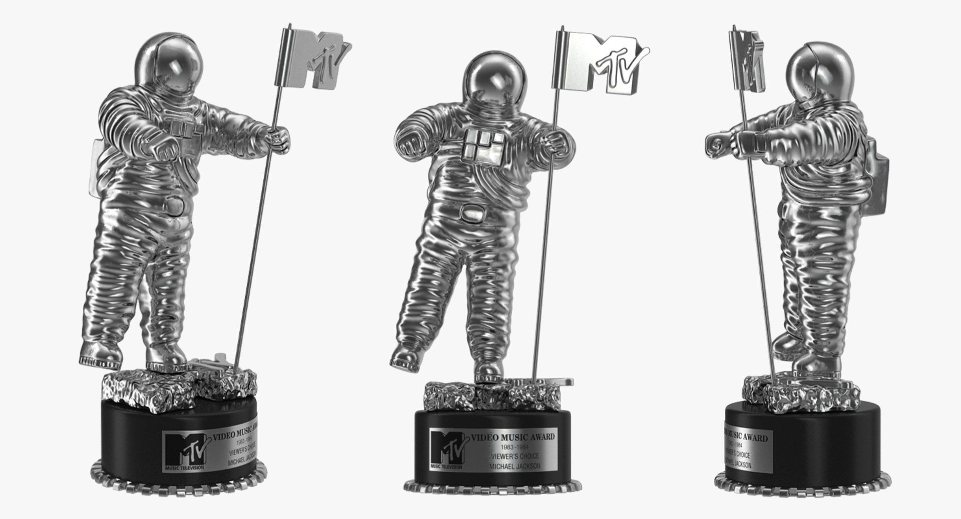 Mtv Trophy 3d Model