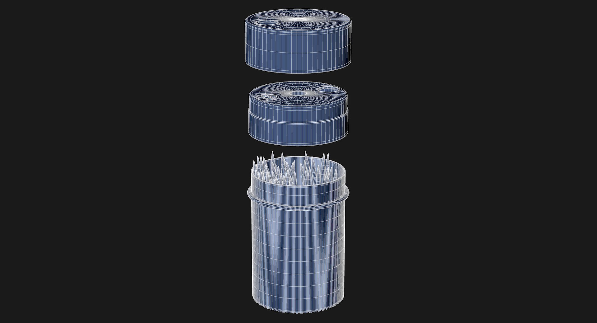 3D model realistic toothpick dispenser - TurboSquid 1399980