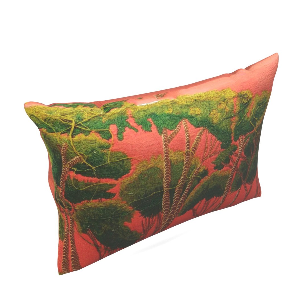 3D Model Bokja Designs Bisri Pines Pillow PBR - TurboSquid 2227506