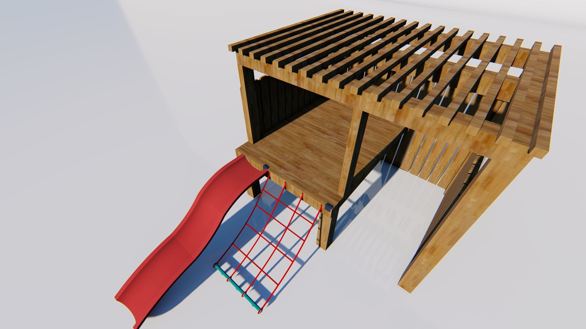 3D Playground Slide Model - TurboSquid 2008631