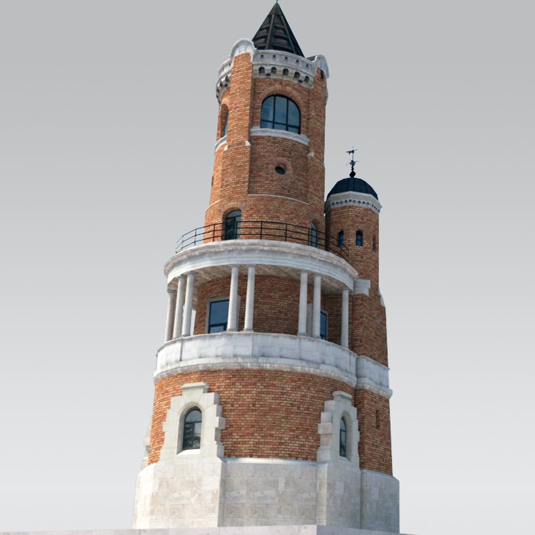 3d Tower Monument