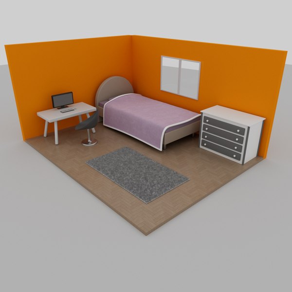 Basic Room Model 3D - TurboSquid 2010747 Basic Room Model 3D - TurboSquid 2010747