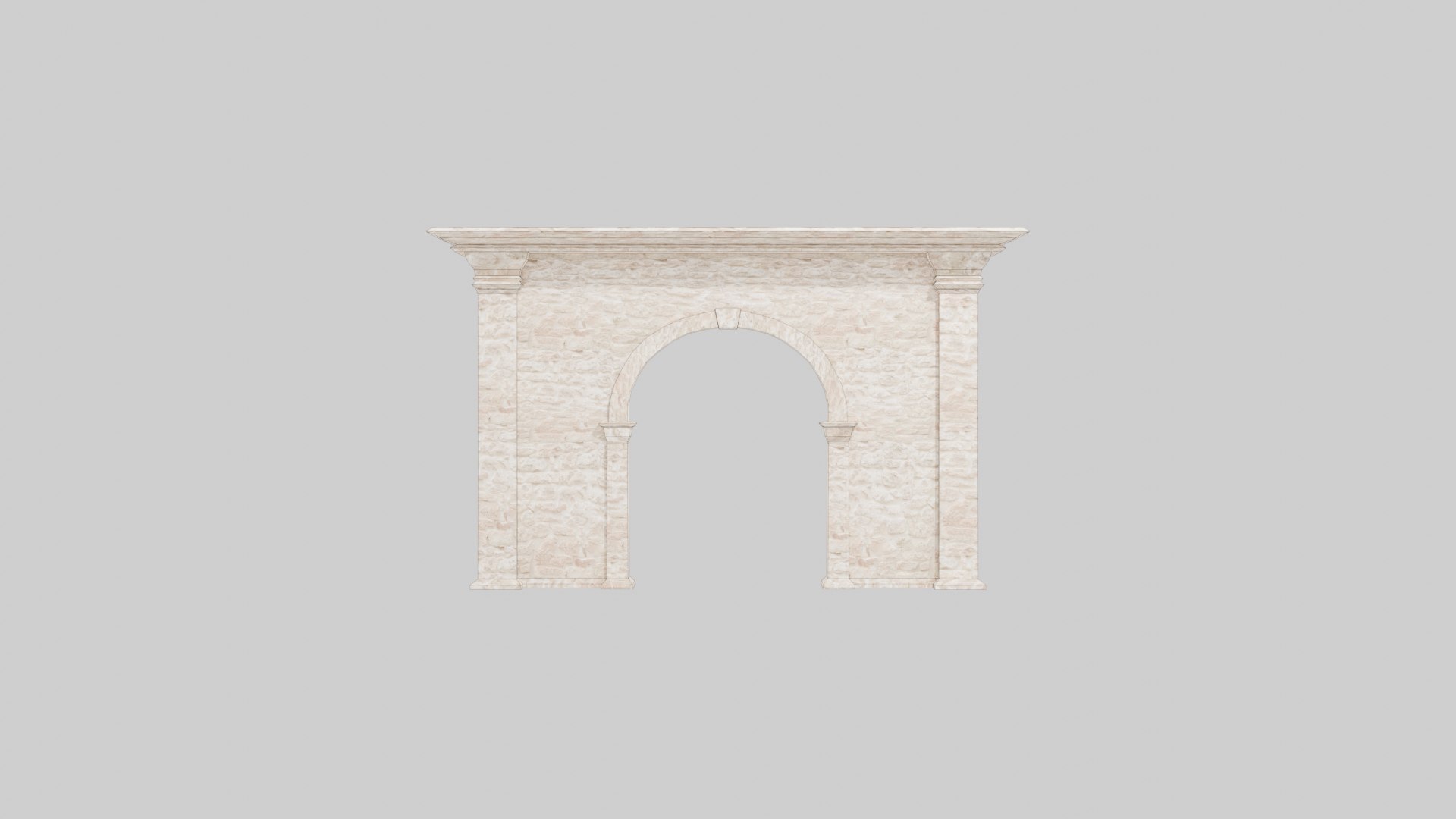 Arch Mediterranean 3D Model - TurboSquid 1557280