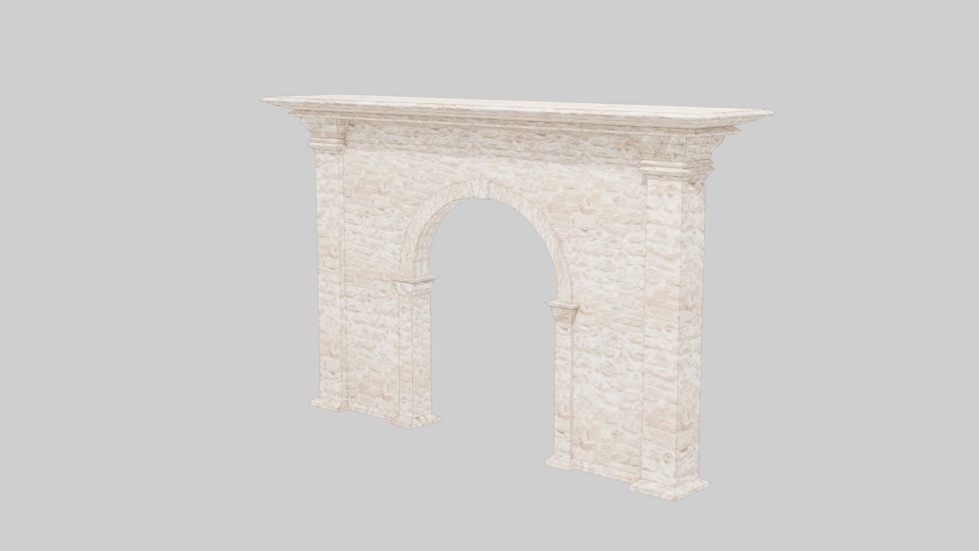 Arch Mediterranean 3D Model - TurboSquid 1557280