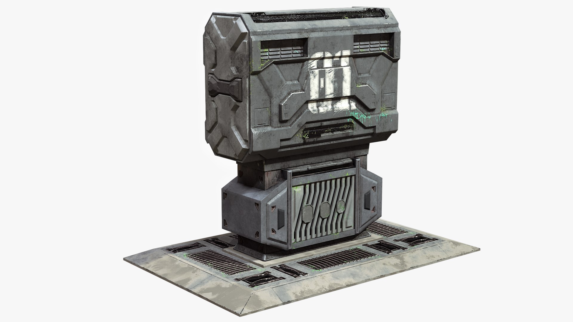 Building kitbashing asset 3D model - TurboSquid 1431769