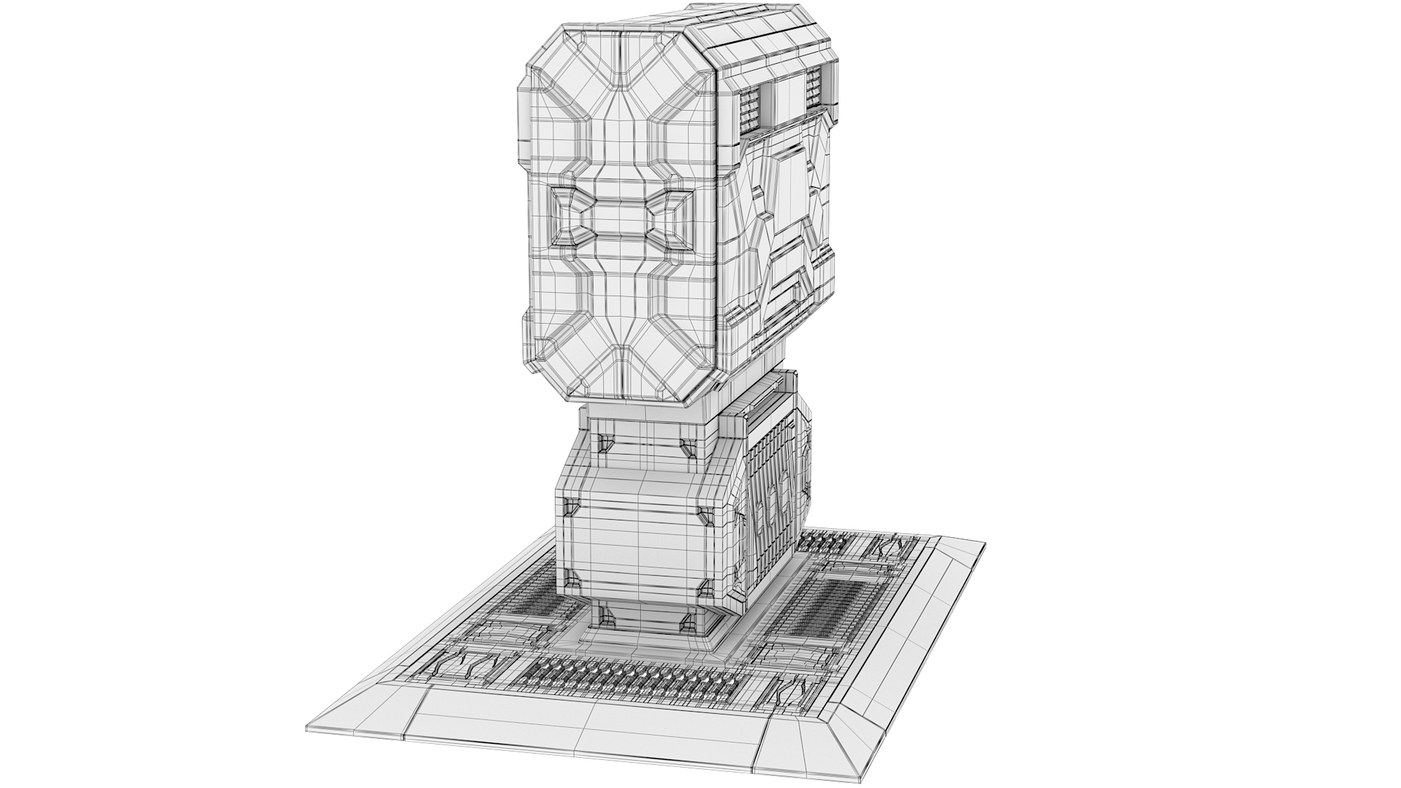 Building kitbashing asset 3D model - TurboSquid 1431769