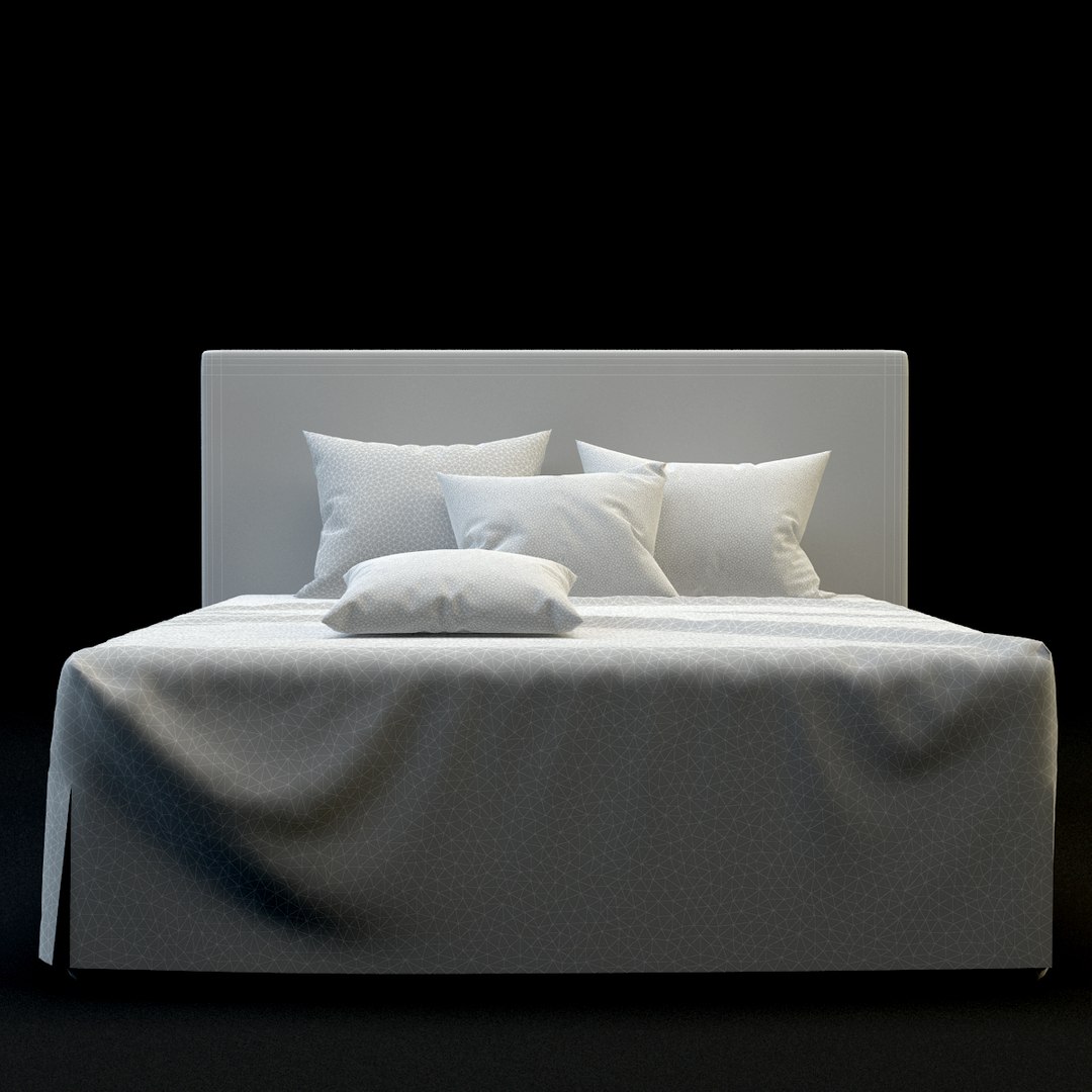 3d model bed cloth