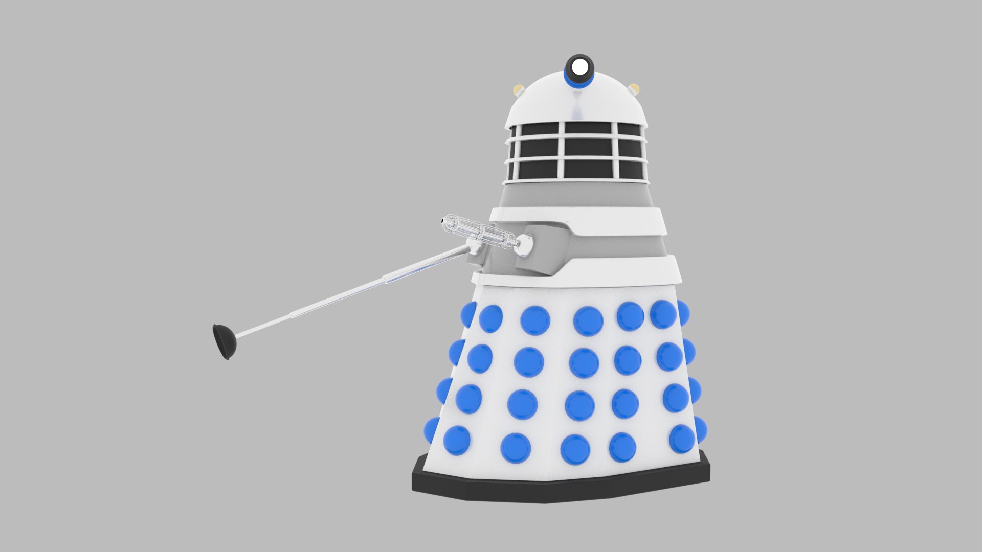 3D Model 1963 Classic Dalek - TurboSquid 1761331