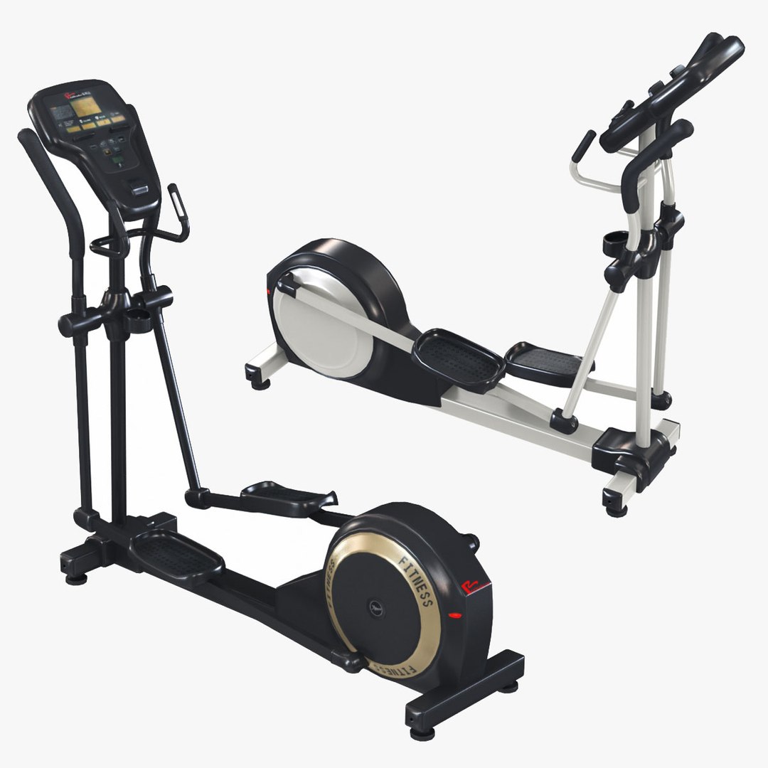 GYM Elliptical Bike Collection 3D Model - TurboSquid 1816580