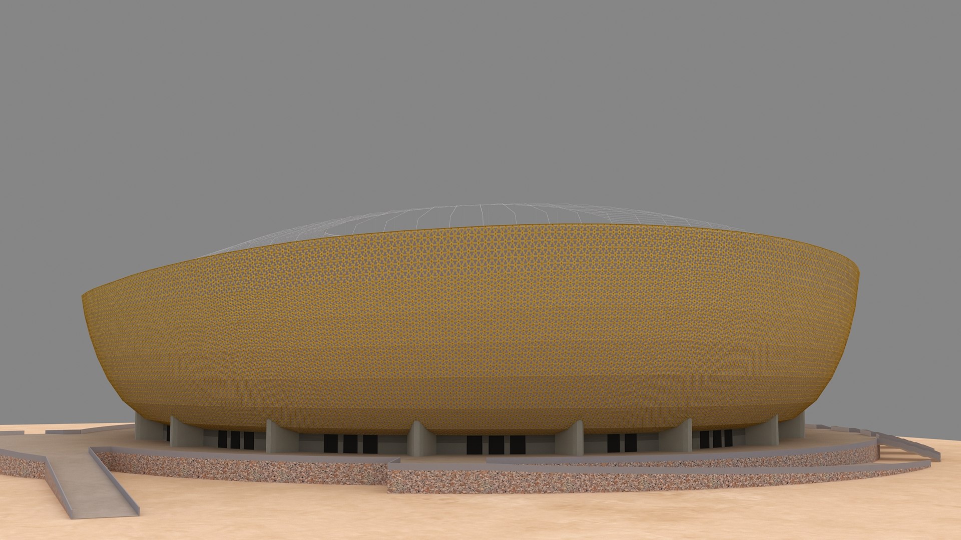 3D Model Lusail Iconic Stadium Qatar 3D Model - TurboSquid 1949026
