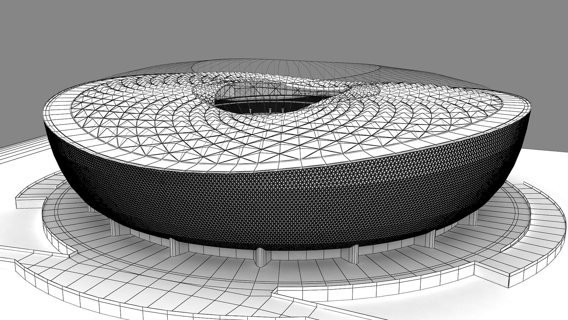 3D model Lusail Iconic Stadium Qatar 3D Model - TurboSquid 1949026