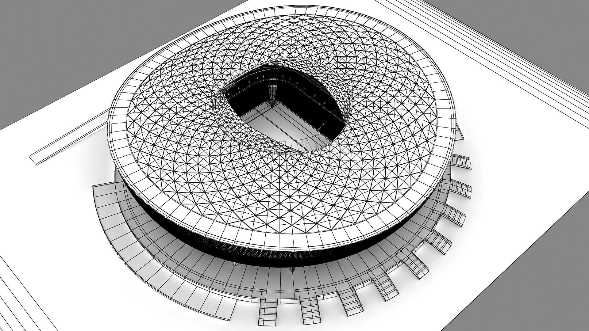 3D model Lusail Iconic Stadium Qatar 3D Model - TurboSquid 1949026