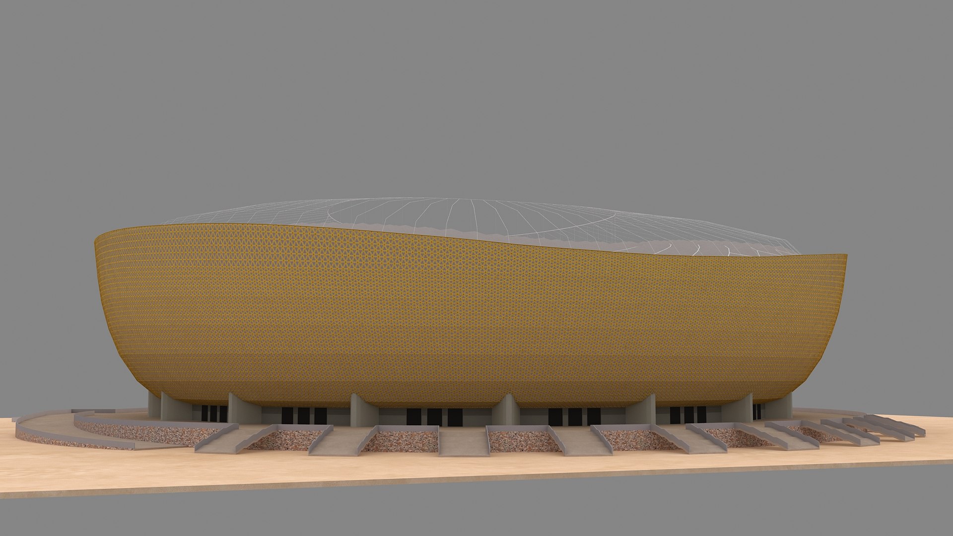 3D Model Lusail Iconic Stadium Qatar 3D Model - TurboSquid 1949026