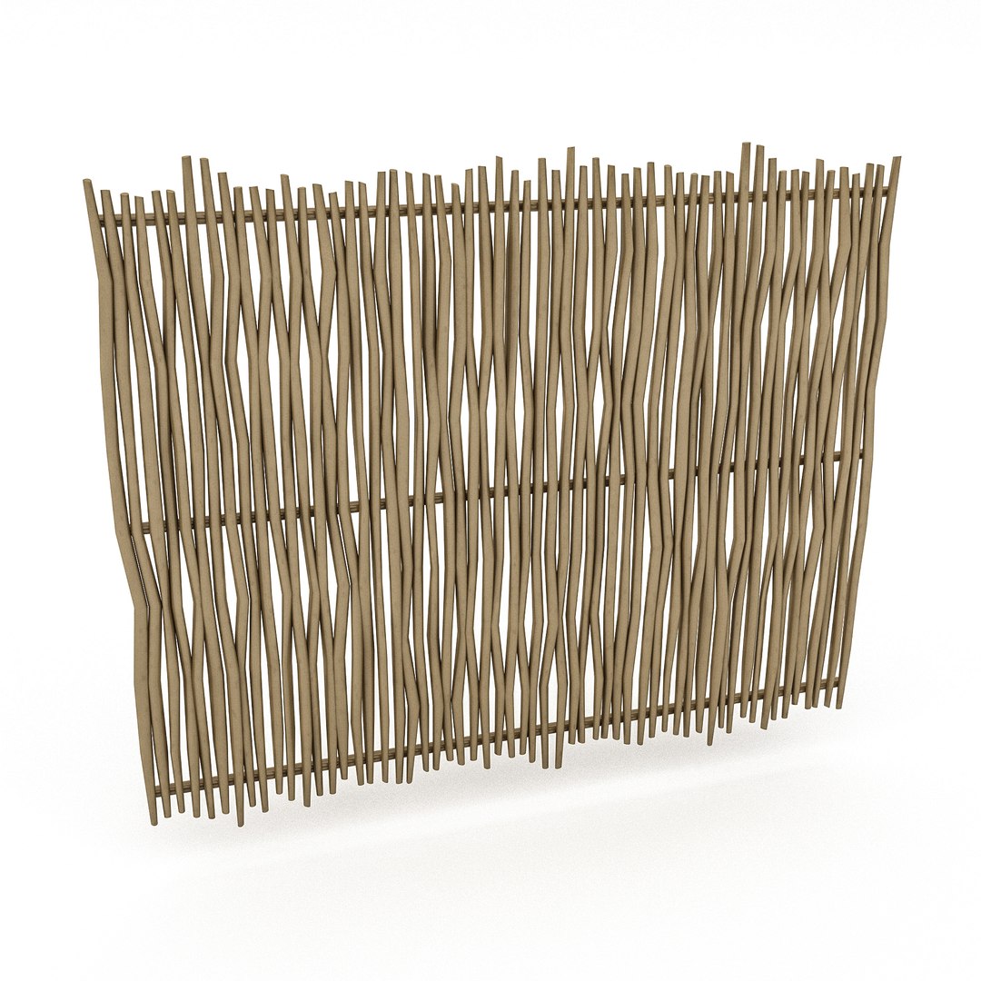 3D model bamboo and snaps separator - TurboSquid 2006377