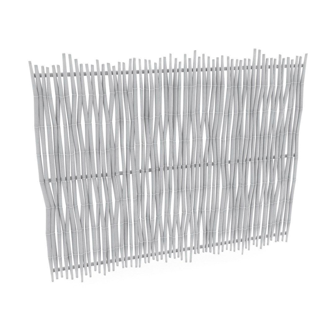 3D model bamboo and snaps separator - TurboSquid 2006377