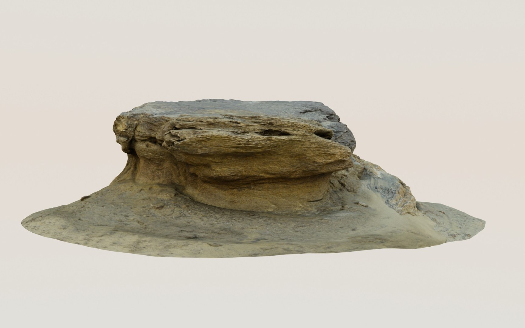 3D Desert Cliff - TurboSquid 1238211