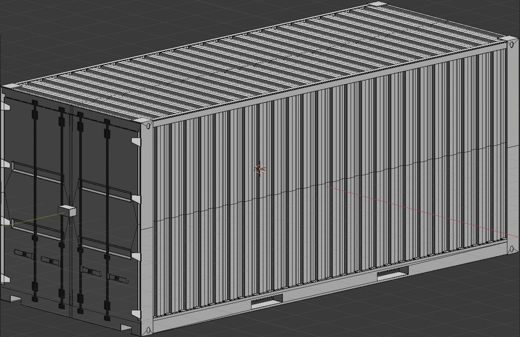 Shipping 20 Cargo Container 3D Model - TurboSquid 1436922